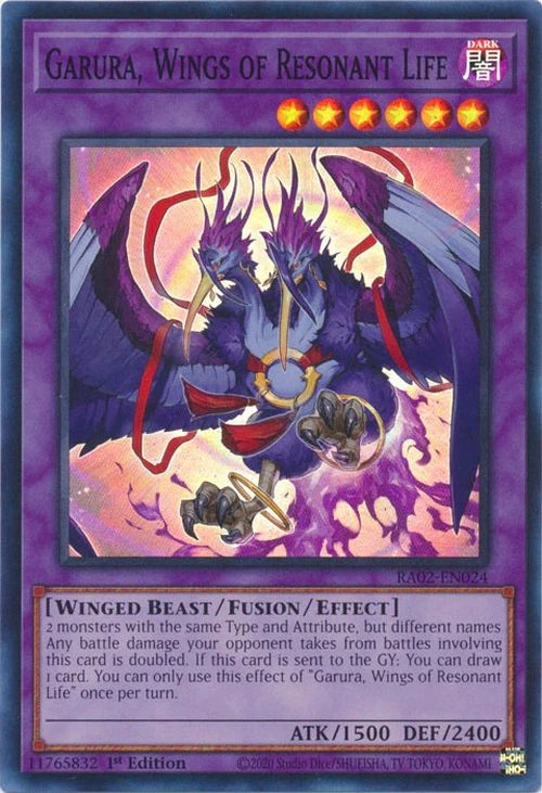 Garura, Wings of Resonant Life | Yu-Gi-Oh! Wiki | Fandom