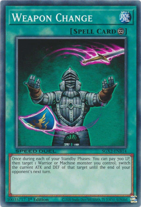 Weapon Change | Yu-Gi-Oh! Wiki | Fandom