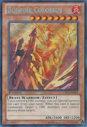 Bonfire Colossus | Yu-Gi-Oh! Wiki | Fandom