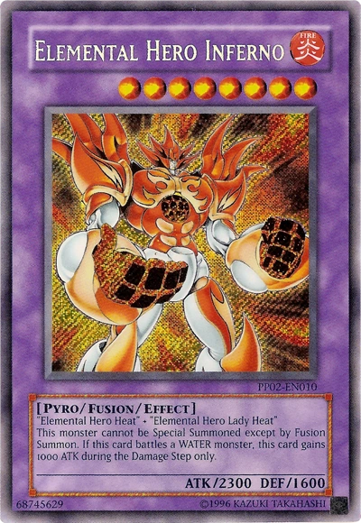 Card Gallery:Elemental HERO Inferno | Yu-Gi-Oh! Wiki | Fandom