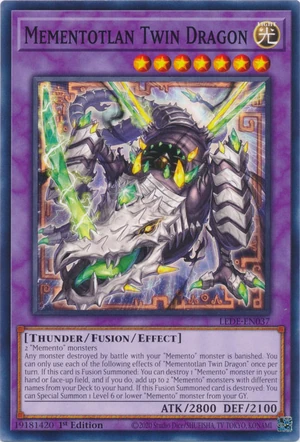 Mementotlan Twin Dragon | Yu-Gi-Oh! Wiki | Fandom
