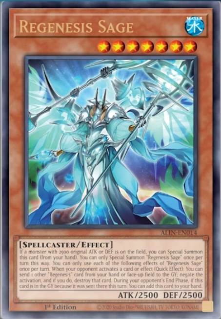 Card Gallery:Regenesis Sage | Yu-Gi-Oh! Wiki | Fandom