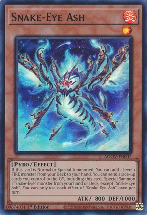 Snake-Eye Ash | Yu-Gi-Oh! Wiki | Fandom