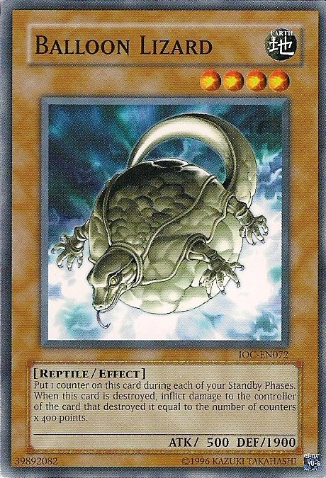 Card Gallery:Balloon Lizard | Yu-Gi-Oh! Wiki | Fandom
