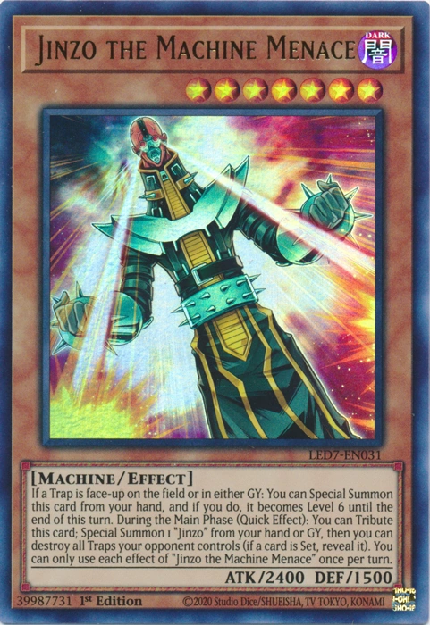 Jinzo the Machine Menace | Yu-Gi-Oh! Wiki | Fandom
