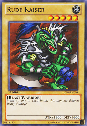 Rude Kaiser | Yu-Gi-Oh! Wiki | Fandom