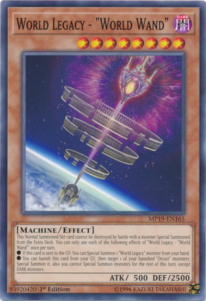 World Legacy - "World Wand" | Yu-Gi-Oh! Wiki | Fandom