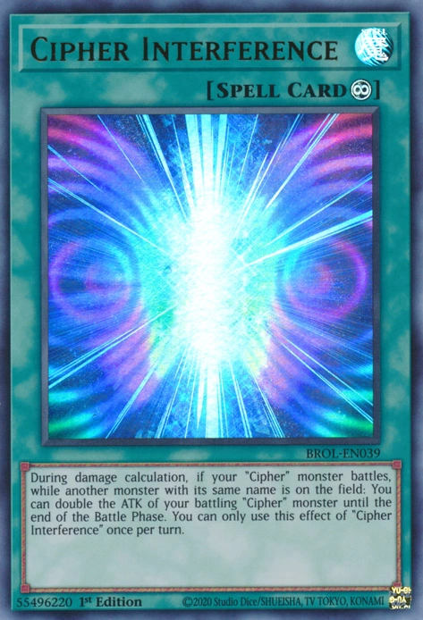 Cipher Interference | Yu-Gi-Oh! Wiki | Fandom
