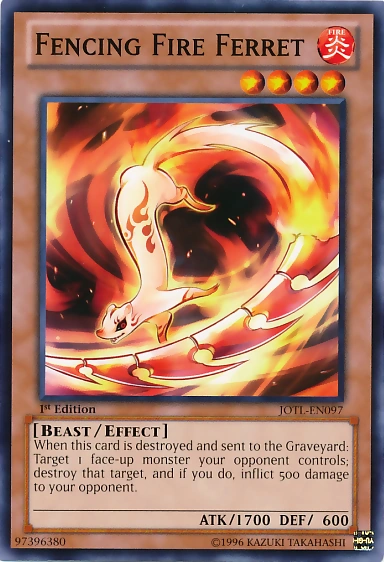 Card Gallery:Fencing Fire Ferret | Yu-Gi-Oh! Wiki | Fandom