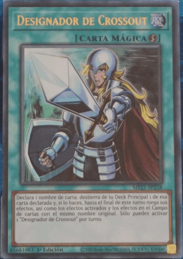 Card Gallery:Crossout Designator | Yu-Gi-Oh! Wiki | Fandom