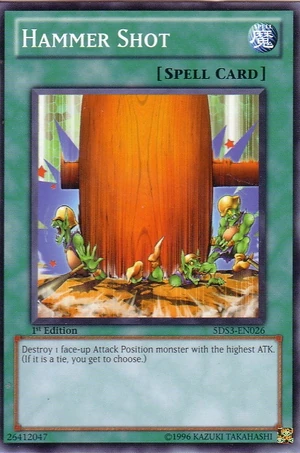 Hammer Shot | Yu-Gi-Oh! Wiki | Fandom