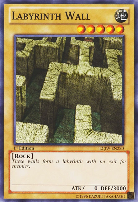 Labyrinth Wall | Yu-Gi-Oh! Wiki | Fandom
