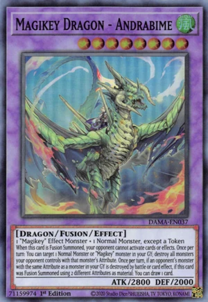 Magikey Dragon - Andrabime | Yu-Gi-Oh! Wiki | Fandom
