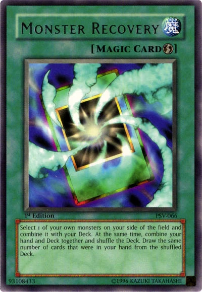 Card Errata:Monster Recovery | Yu-Gi-Oh! Wiki | Fandom