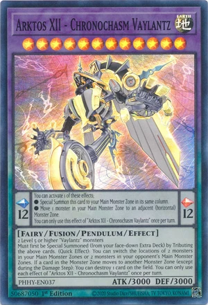 Arktos XII - Chronochasm Vaylantz | Yu-Gi-Oh! Wiki | Fandom
