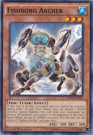 Fishborg Archer | Yu-Gi-Oh! Wiki | Fandom