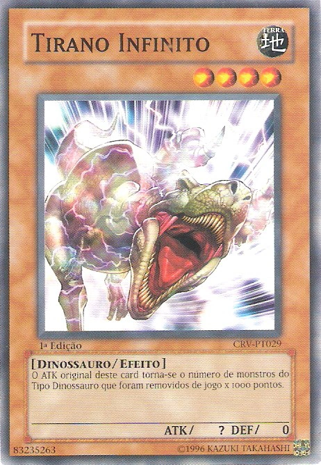 Galeria de Card:Tyranno Infinity | Yu-Gi-Oh! Wiki | Fandom
