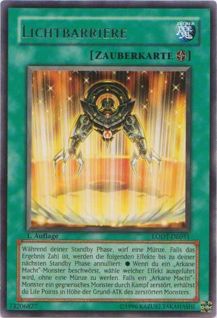 Lichtbarriere | Yu-Gi-Oh! Wiki | Fandom