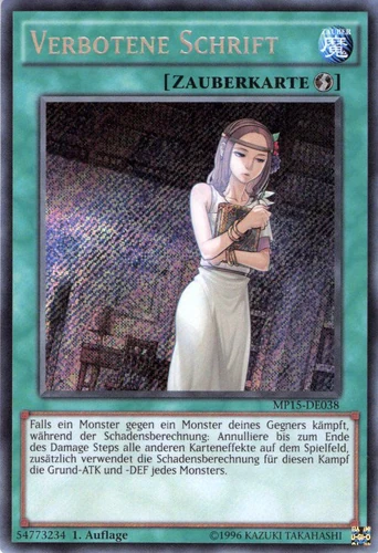 Verbotene Schrift | Yu-Gi-Oh! Wiki | Fandom