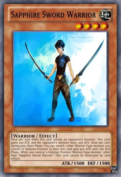 Sapphire Sword Warrior | CCG Wiki | Fandom