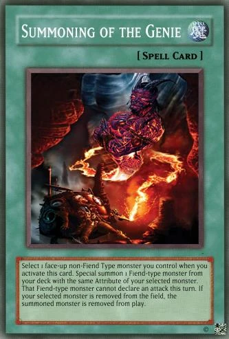 Summoning of the Genie | CCG Wiki | Fandom