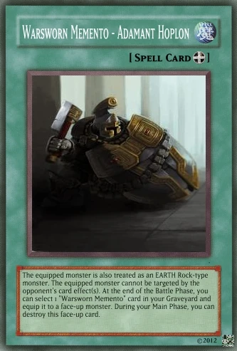Warsworn Memento - Adamant Hoplon | CCG Wiki | Fandom