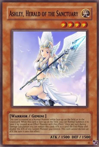 Ashley, Herald of the Sanctuary | CCG Wiki | Fandom