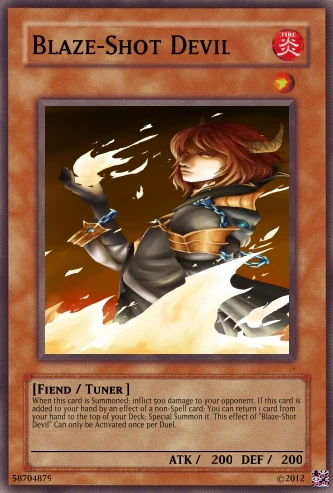 Blaze-Shot Devil | CCG Wiki | Fandom