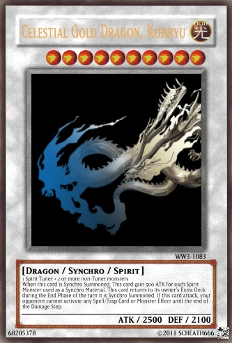 Celestial Gold Dragon, Kohryu | CCG Wiki | Fandom
