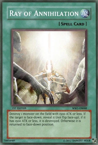 Ray of Annihilation | CCG Wiki | Fandom