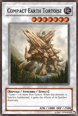 Compact Earth Tortoise | CCG Wiki | Fandom