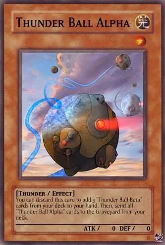 Thunder Ball Alpha | CCG Wiki | Fandom