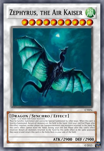 Zephyrus, the Air Kaiser | CCG Wiki | Fandom