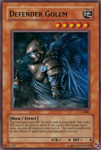 Defender Golem | CCG Wiki | Fandom