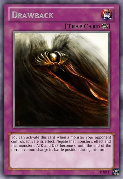 Drawback | CCG Wiki | Fandom