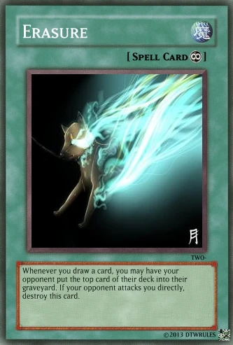 Erasure | CCG Wiki | Fandom