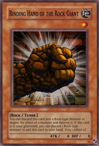 Binding Hand of the Rock Giant | CCG Wiki | Fandom