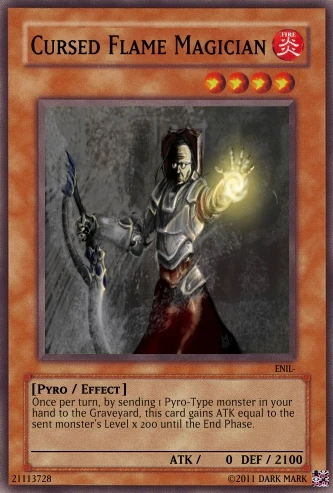 Cursed Flame Magician | CCG Wiki | Fandom