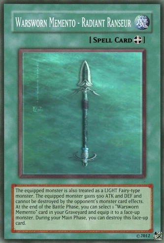 Warsworn Memento - Radiant Ranseur | CCG Wiki | Fandom