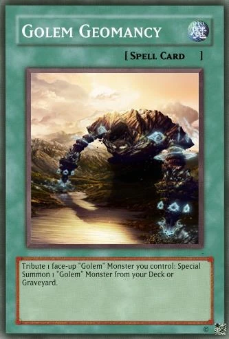 Golem Geomancy | CCG Wiki | Fandom
