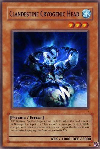 Clandestine Cryogenic Head | CCG Wiki | Fandom