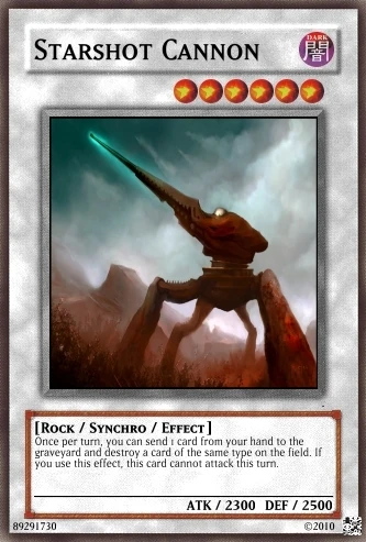 Starshot Cannon | CCG Wiki | Fandom