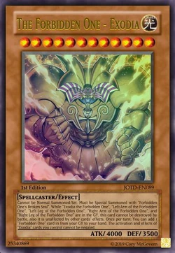The Forbidden One - Exodia (Custom) | Yu-Gi-Oh! Custom Think Tank Wiki ...