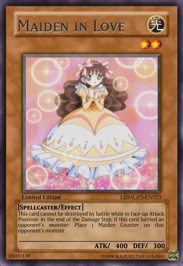 Maiden in Love (Card)/(Custom) | Yu-Gi-Oh! Custom Think Tank Wiki | Fandom