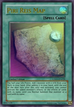 Piri Reis Map (Card)/(Custom) | Yu-Gi-Oh! Custom Think Tank Wiki | Fandom