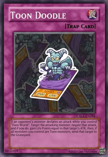 Toon Doodle (Card)/(Custom) | Yu-Gi-Oh! Custom Think Tank Wiki | Fandom