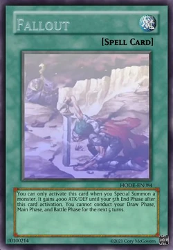 Fallout (Card)/(Custom) | Yu-Gi-Oh! Custom Think Tank Wiki | Fandom