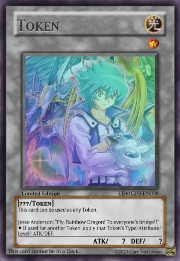 Token: Jesse Anderson (Card)/(Custom) | Yu-Gi-Oh! Custom Think Tank ...