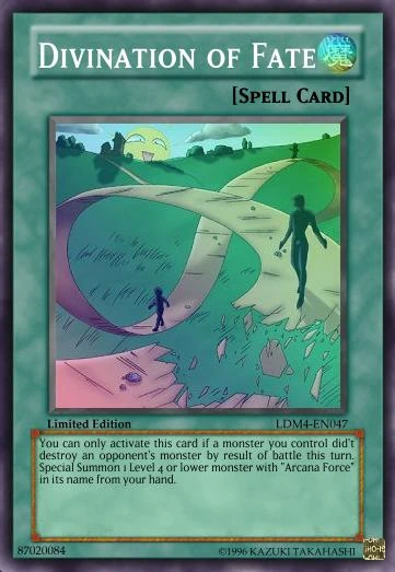Divination of Fate (Card)/(Custom) | Yu-Gi-Oh! Custom Think Tank Wiki ...
