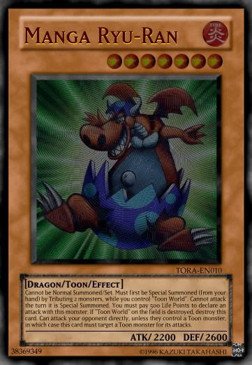 Manga Ryu-Ran (Card)/(Custom) | Yu-Gi-Oh! Custom Think Tank Wiki | Fandom